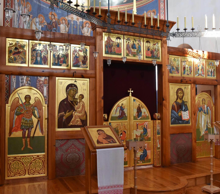 Full Iconostasis - Holy Cross Monastery